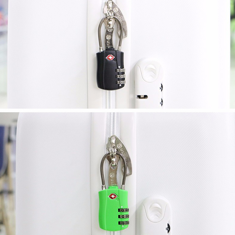 Zinc Alloy TSA Approved Flex 3 Dial Combination Luggage Lock from China ...