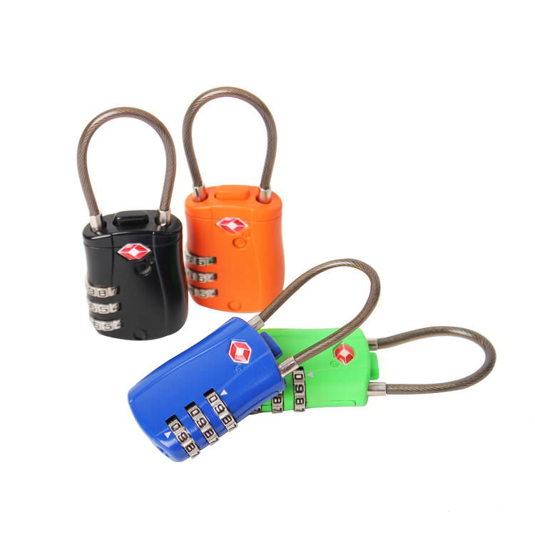 Zinc Alloy TSA Approved Flex 3 Dial Combination Luggage Lock from China ...